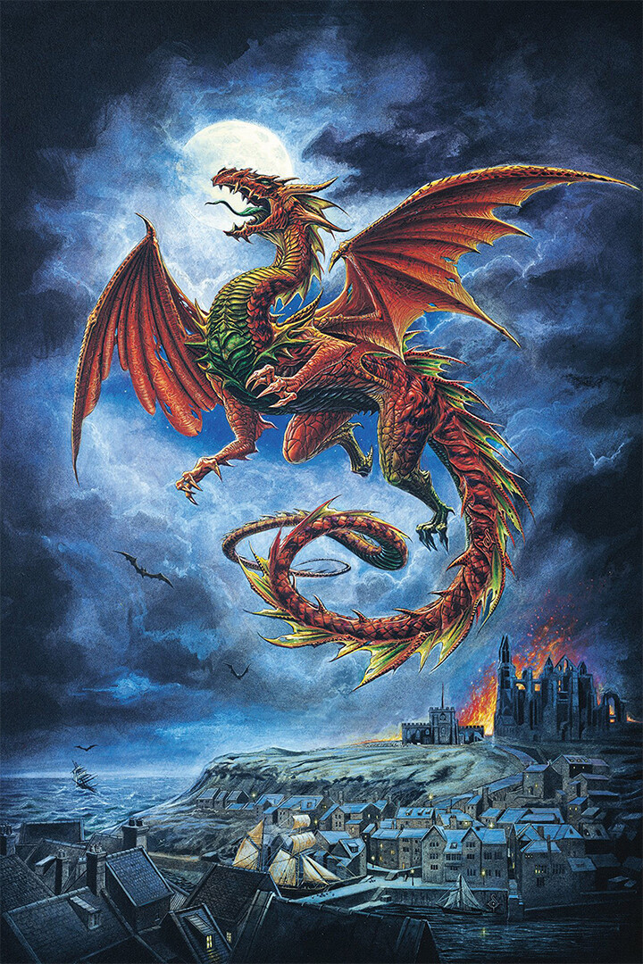 Medieval Dragon Art Here Be Medieval Dragons | DailyArt Magazine