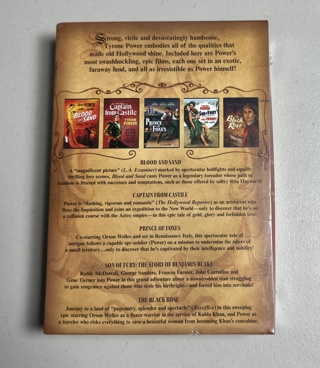 20th Century Fox- The Tyrone Power DVD Collection- 5 Movies for sale ...