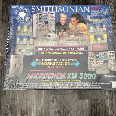 Smithsonian Microchem XM 5000 Chemistry Lab Set Vtg New & Sealed | eBay