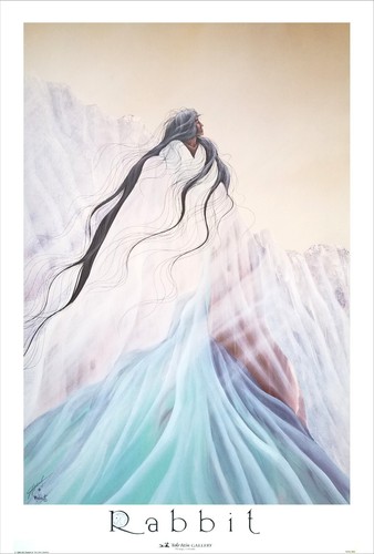 Rare BILL RABBIT "VALLEY MIST" Large, Collectible, Hand signed, Vintage ...