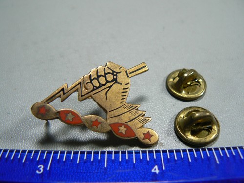 91st Armored Field Artillery Bn Distinctive Unit Insignia CB Clutch ...