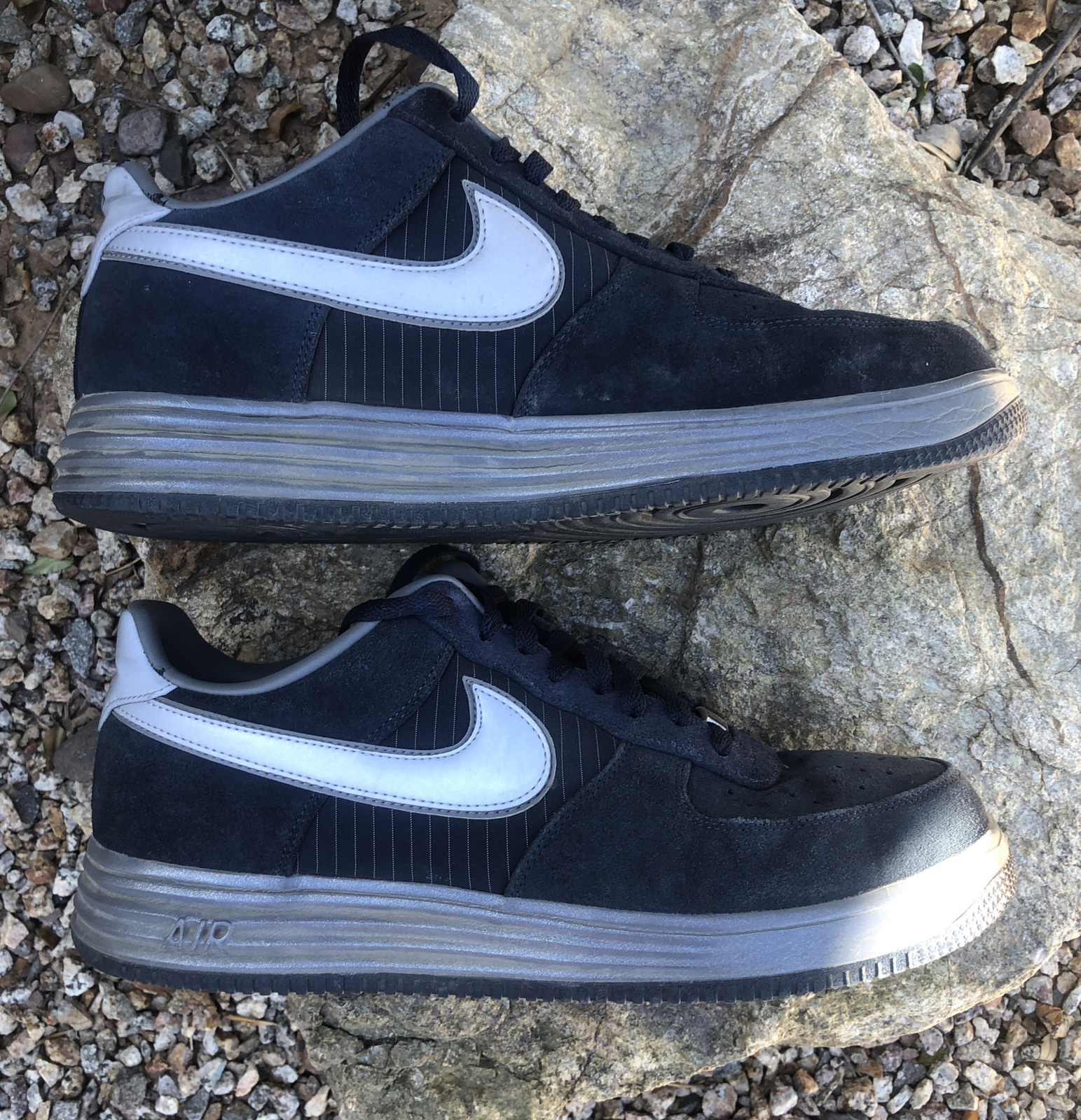 NIKE AIR FORCE 1 AF1 Lunar City 'City Pack' Blue Silv… - Gem