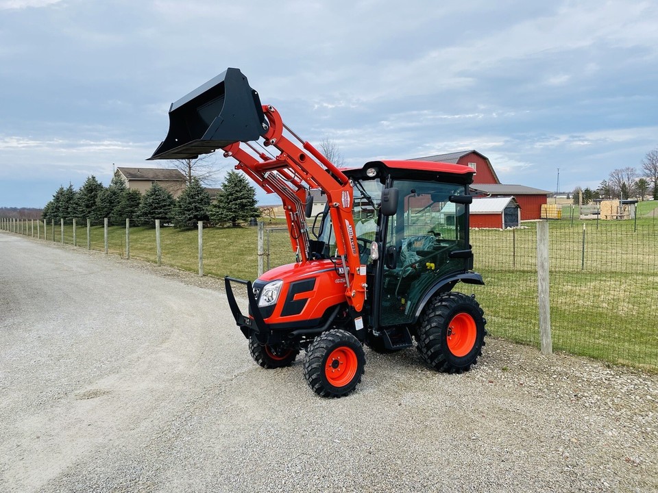 2022 Kioti Cx2510hcb 4x4 Loader Cab A/c & Heat Skid Steer Mount 17hrs ...