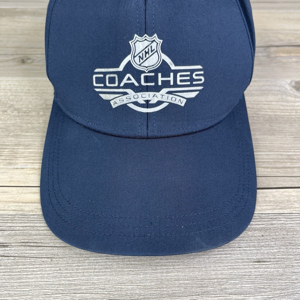 NHL Lululemon Hat Cap Strap Back COACHES ASSOCIATION Hockey Blue ...