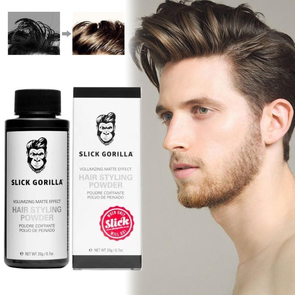 Slick Gorilla Hair Styling Powder 20g – Matte Finish, Volume & Strong ...