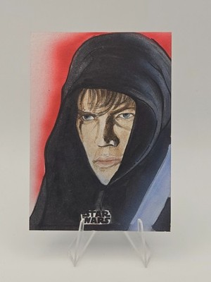 Anakin Skywalker Artist Ian McKesson Sketch Card 2025 Topps Chrome Star ...