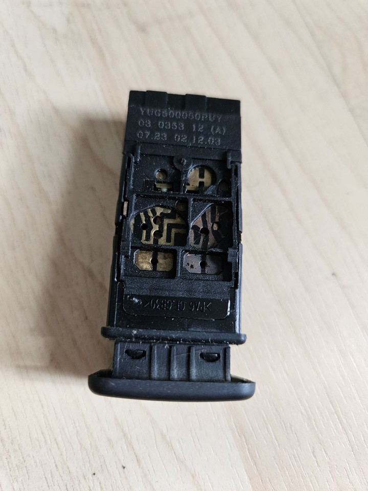 Land Rover Discovery 2 Heated Seat Switch YUG500050PUY | eBay