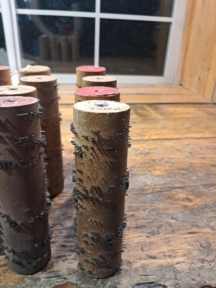 16 Roller Organ Cobs Late Large Mechical Instrument Inserts. N5 | eBay