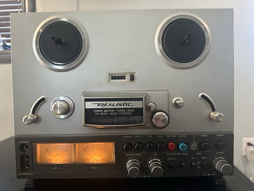 Realistic TR-3000 Reel to Reel – Powers On, Untested – Vintage Deck | eBay