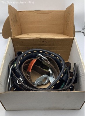 Buckingham Mens Black Leather Body No.2000 Climber's Choice Belt Size ...