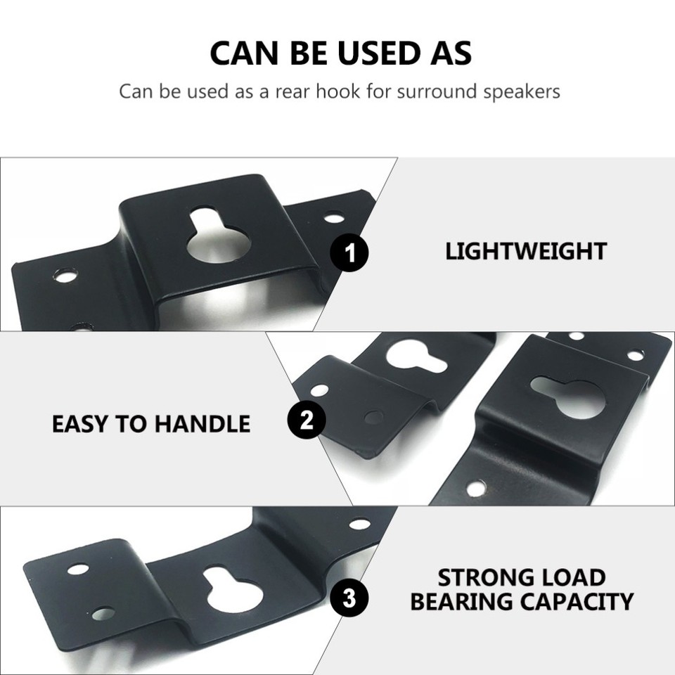 15 PCS Hanging Speaker Bracket Supply for Surround Sound Box Audio ...