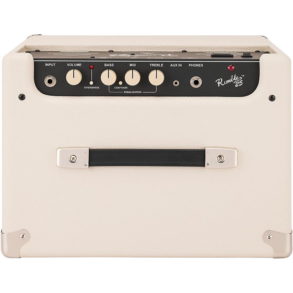 Fender Rumble 25 V3 1x8 25W Bass Combo Amp Ivory | eBay