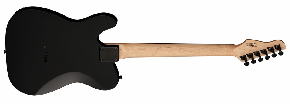 Dean 6 String NashVegas Series Hum Hum Electric Guitar - Black Satin ...