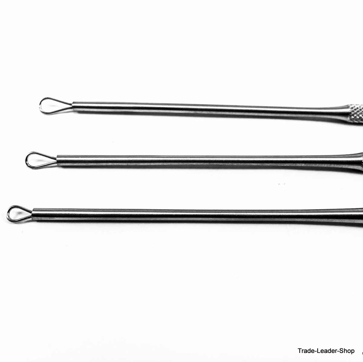 Billeau ear loop curette ENT 16 cm Otology surgery 3 sizes 1/S 2/M 3/L ...