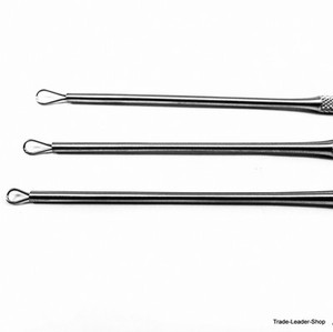 Billeau ear loop curette ENT 16 cm Otology surgery 3 sizes 1/S 2/M 3/L ...