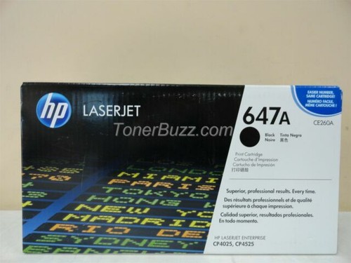 HP 647A (CE260A) Black Toner Cartridge 884420186816 | eBay