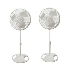 Intertek Stand Fan 16" 3 Speed Version Crsf-16bi White for sale online ...