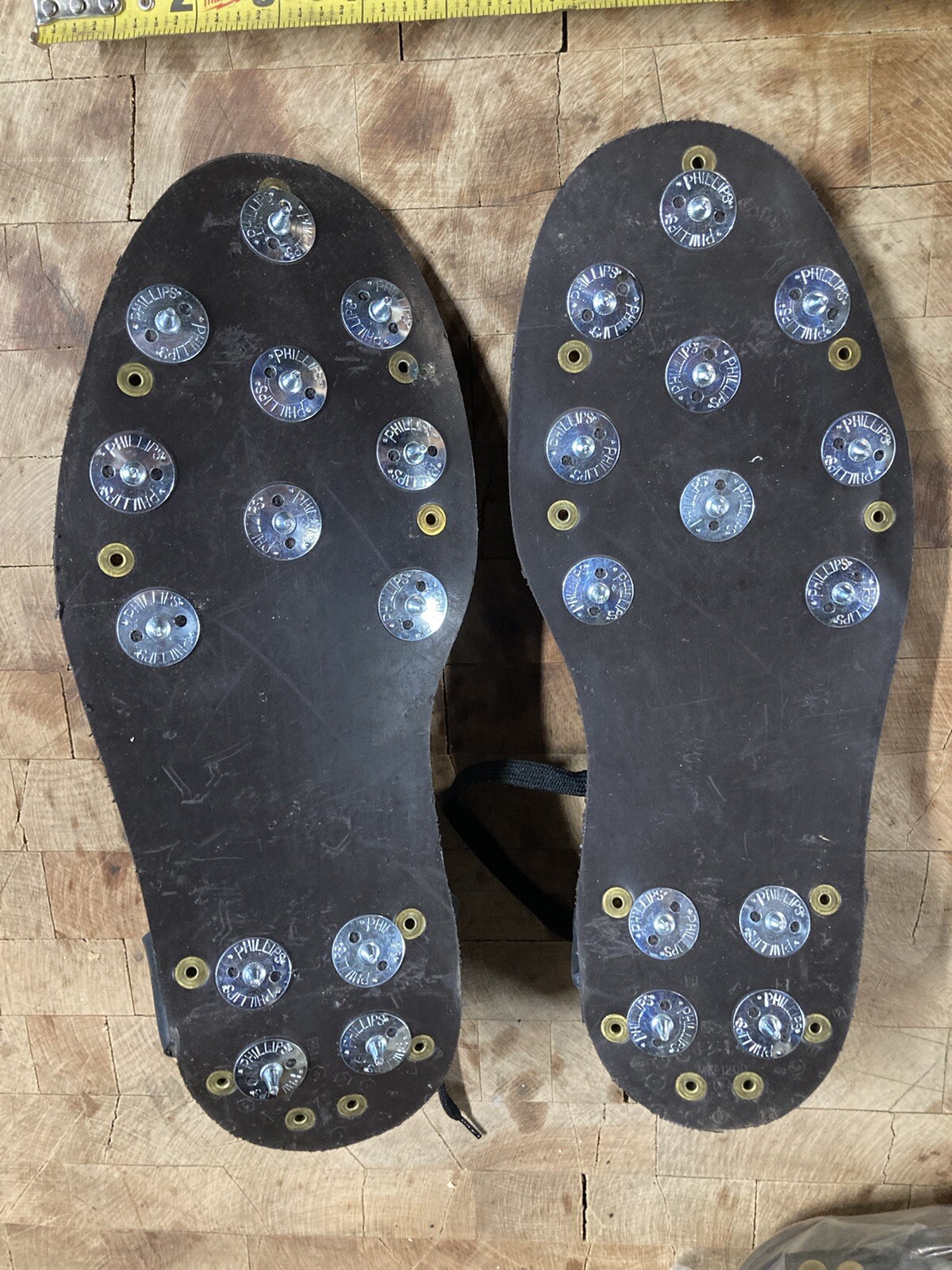 Fishing Salmon River Claw boot ice caulk strap on work anti slip studs ...