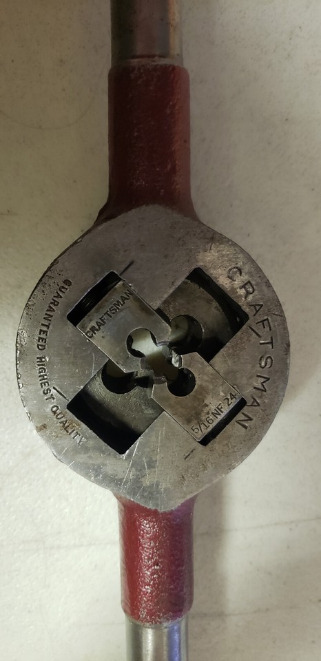 Craftsman Vintage Tap and Die Set 5501 , Contains 5 Cutting Sizes | eBay