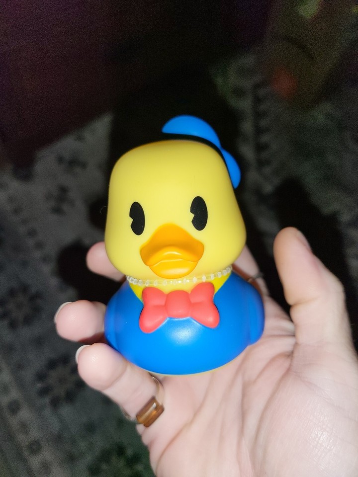 DISNEY/JEEP RUBBER DUCKS 3x3” (6) Cinderella/mickey/sulley/belle/donald ...