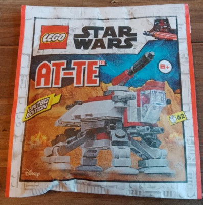 FIGURINE LEGO POLYBAG VAISSEAU STAR WARS foil 912308 AT-TE AT TE WALKER ...