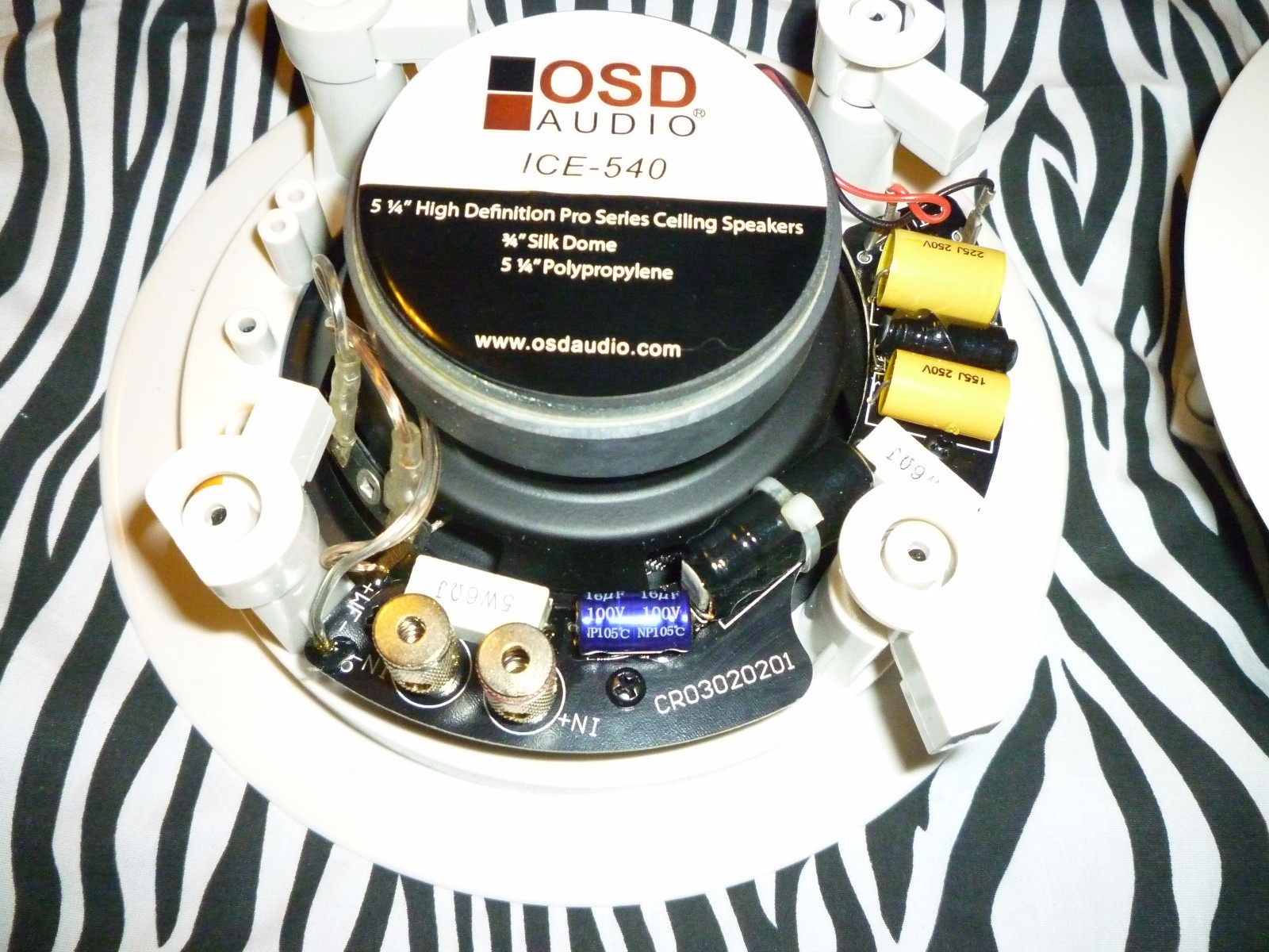 OSD Audio ICE-540 Polypropylene In-Wall Speaker Pair - Out Of Box | eBay