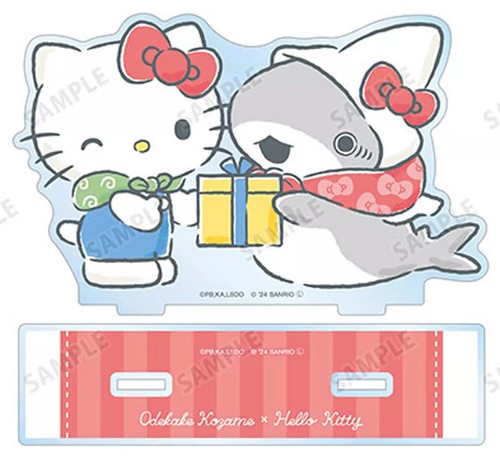 Acrylic Stand/Panel - Going Out Little Shark x Hello Kitty BIG Acrylic ...