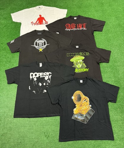 Lot Of 6 VTG Y2K Suburban Noize Records Big B Underground Rap T-Shirts ...