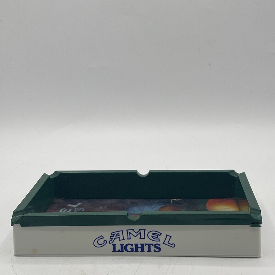Vintage 1992 Camel Lights Ashtray Cigarette Joe Cool Billiard Pool ...