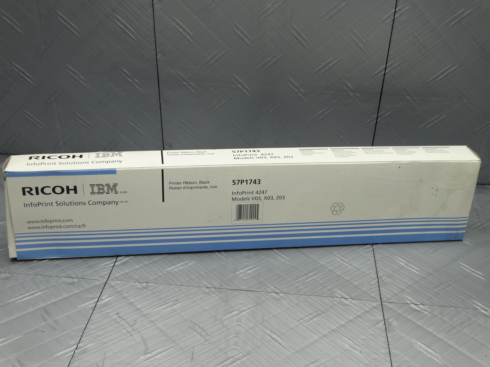 RICOH IBM 57P1743 Printer Ribbon Black Models V03, X03, Z03 | eBay