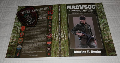 MACVSOG Command History Vietnam War Book Cover Slick/Poster Charles F ...