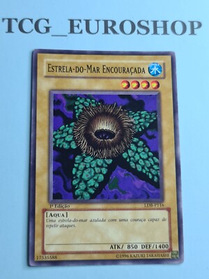 Armored Starfish YUGIOH LOB 2002 COMMON PORTUGUESE NM #3013 | eBay