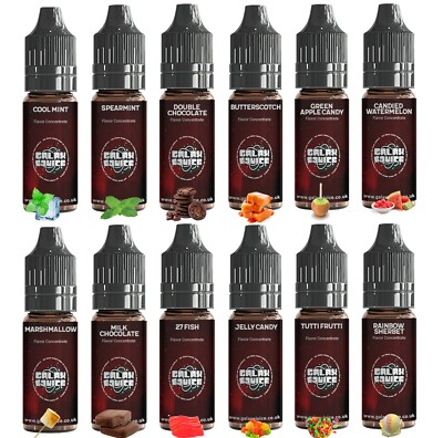 High Strength Professional Food Flavouring - Over 250 Flavours - 10ml ...
