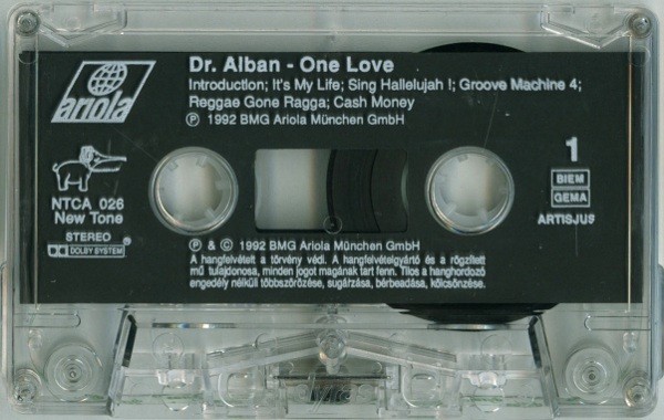 Dr. Alban - One Love (The Album) - CASSETTE | eBay