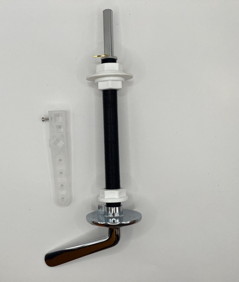 Extended long reach 220mm 9" concealed WC cistern lever Loo flush ...