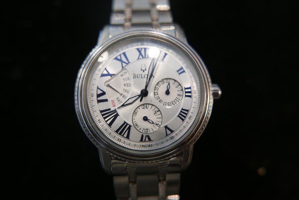 BULOVA CHRONOMETER CHRONOGRAPH MEN'S WRISTWATCH | eBay