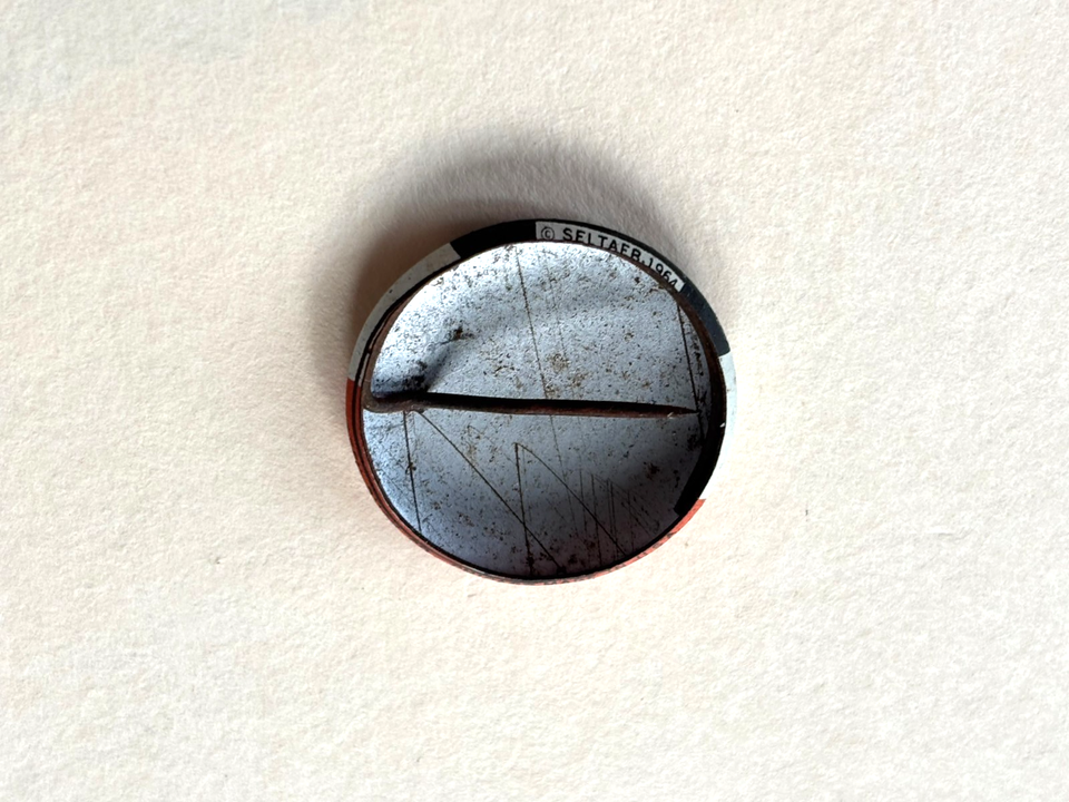 VINTAGE BEATLES MEMBER FAN CLUB PIN; MARKED: GREEN DUCK CO. CHICAGO ...