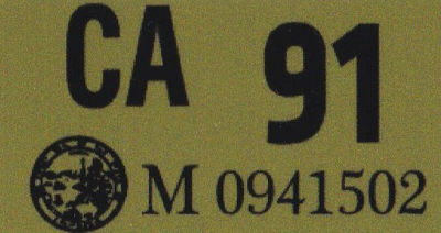 California License Plate Sticker Colors By Year - bomfoot