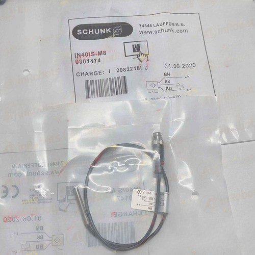 SCHUNK IN40-S-M8-PNP 0301474 Proximity Switch | eBay