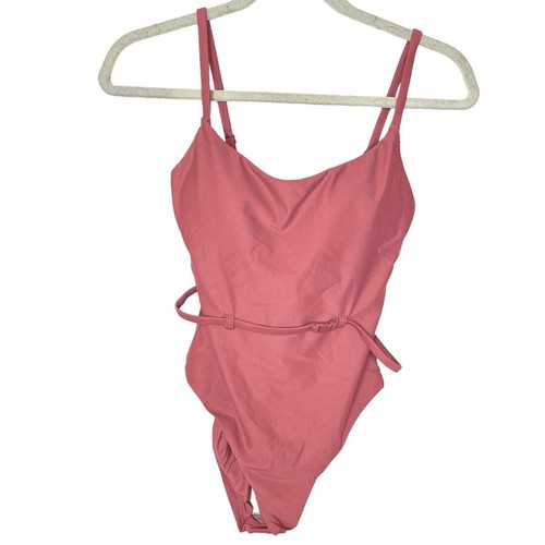 NEW WITH TAGS Andie Riviera Belted Classic One Piece Swimsuit in Size ...