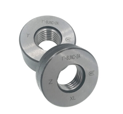 Thread Ring Gage 1"- 8 UNC 2A Thread Ring Gauge GO NOGO 1-8 Thread ...