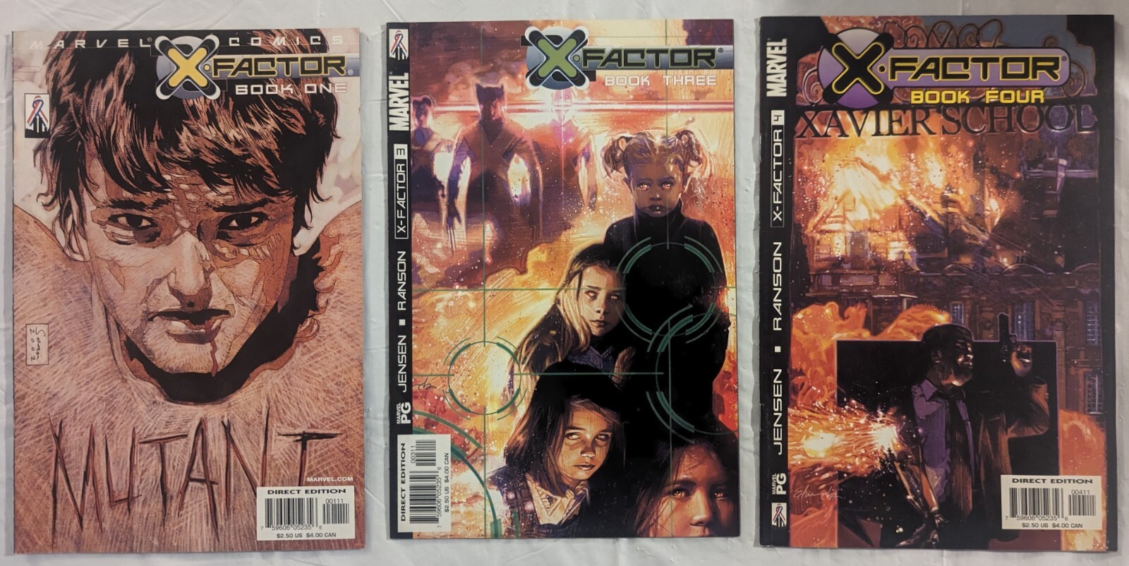 X-Factor (2002) Comics Lot of 3 Issues #1, 2-3 Very Good | eBay