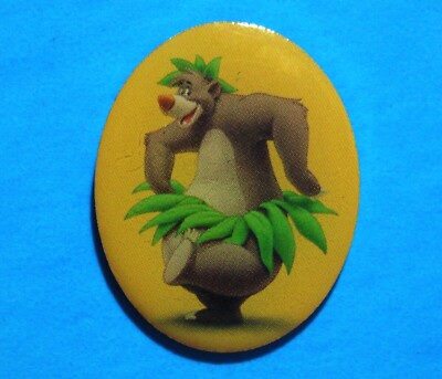 THE JUNGLE BOOK - BALOO - VINTAGE DISNEY LAPEL PIN - HAT PIN - PINBACK ...
