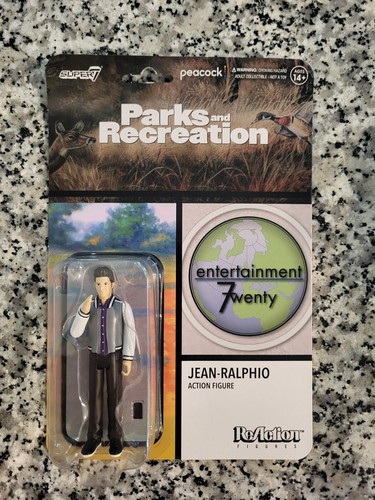 Jean-Ralphio 3.75" PARKS AND RECREATION ReAction Super 7 MOC NEW #2 | eBay