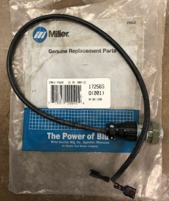 Miller 172565 CABLE, pwr 21 inches 18ga 2/c cord Gun Control cord | eBay