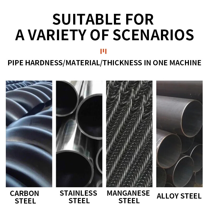 Multi-Function Handheld Pipe End Facing Machine Electric Pipe Facing ...