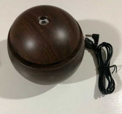 Ultrasonic AROMA Humidifier With COLOR Changing LED - Dark Brown - NEW ...
