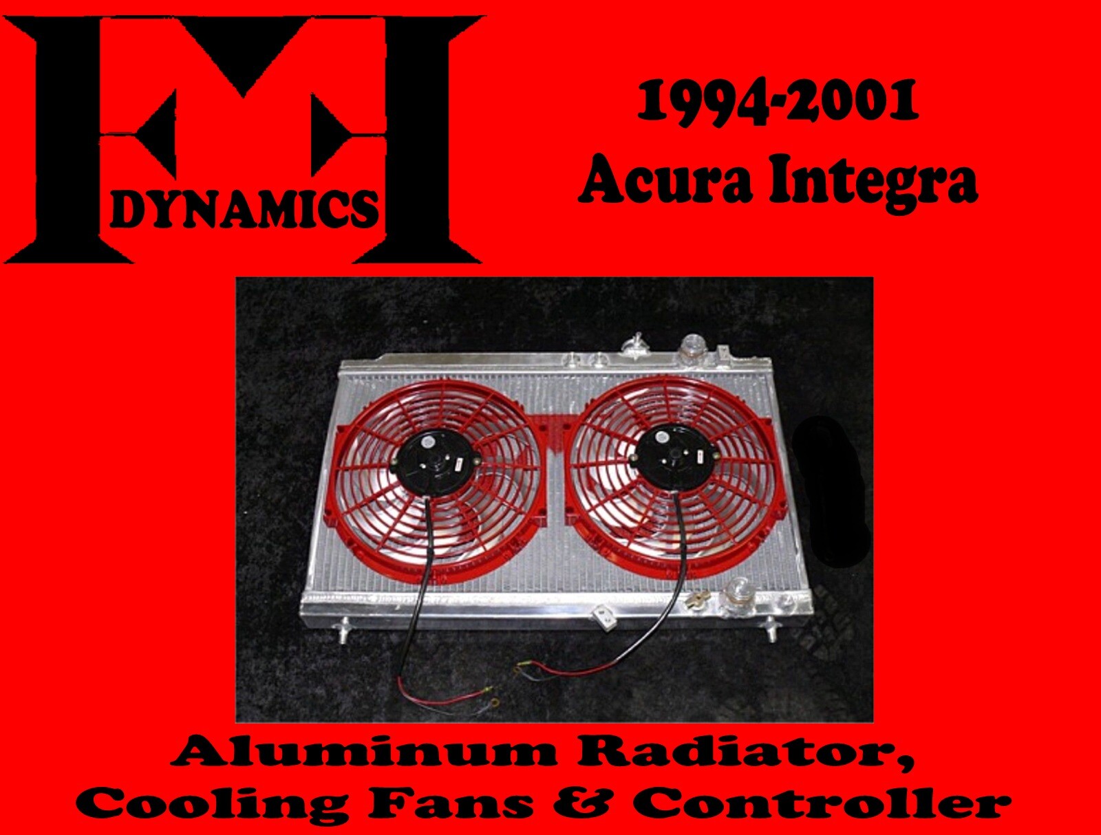 FF DYNAMICS RADIATOR & TWIN ELECTRIC COOLING FAN SYSTEM: 1994-2001 ...