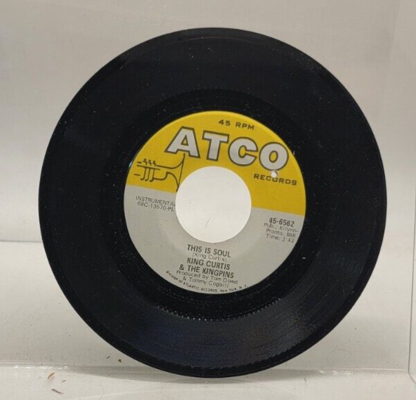 King Curtis (Sittin' On) The Dock Of The Bay 45-6562 EP Record 1968 No ...