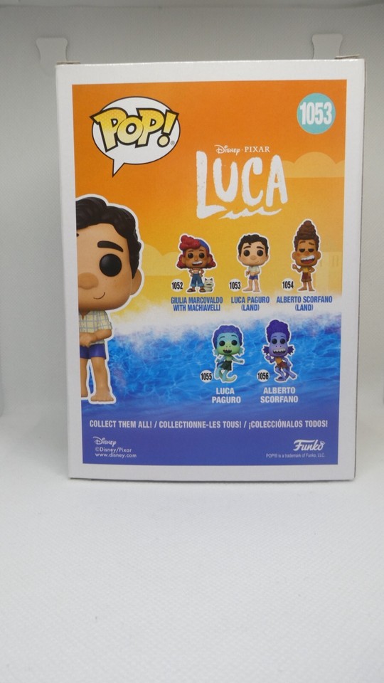 Funko Pop: Luca Paguro (LAND) #1053 From Luca Disney's Pixar | eBay